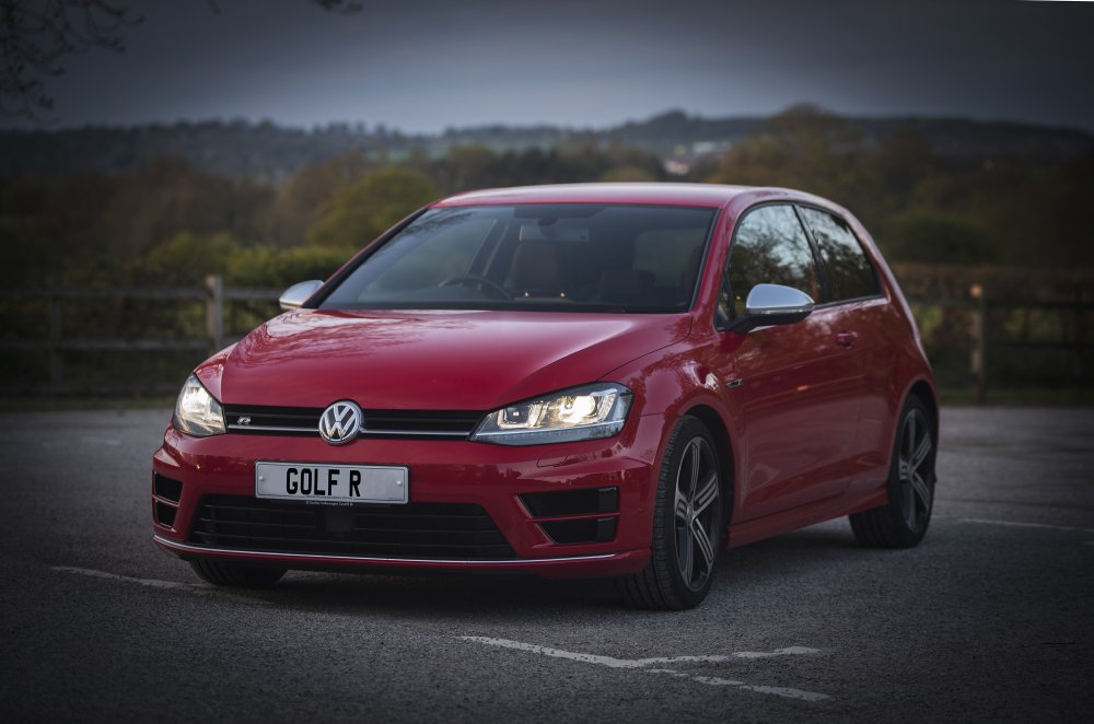 Evening Photos of Red Golf R DSG - 7R Members Rides - VWROC - VW R ...