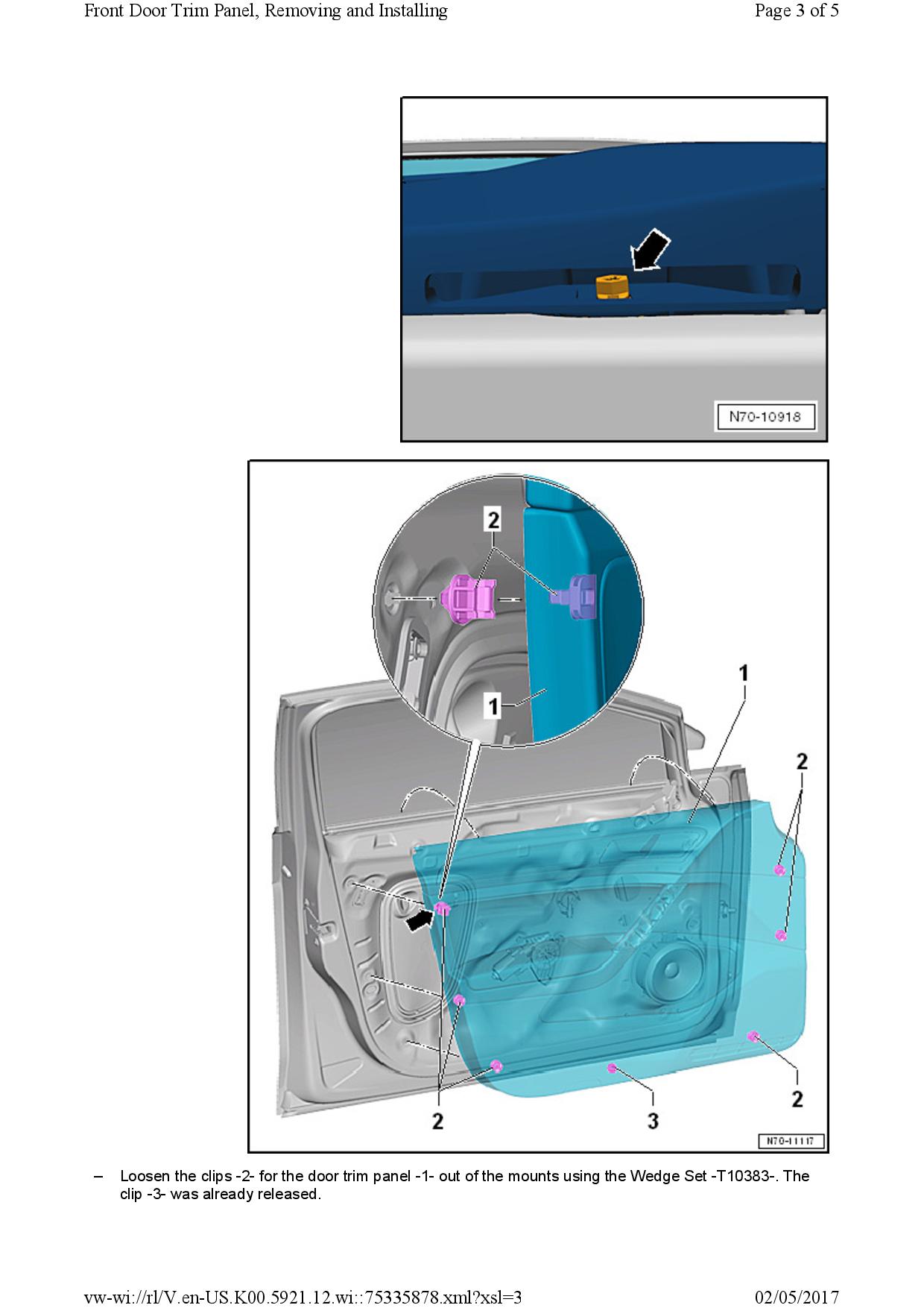 Removing Drivers Door Card - VW Golf R MK7 Chat - VWROC - VW R Owners Club