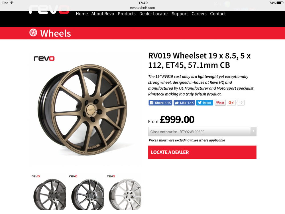 Few questions about the REVO 19" wheels G7R - Modifying your Golf R MK7 ...