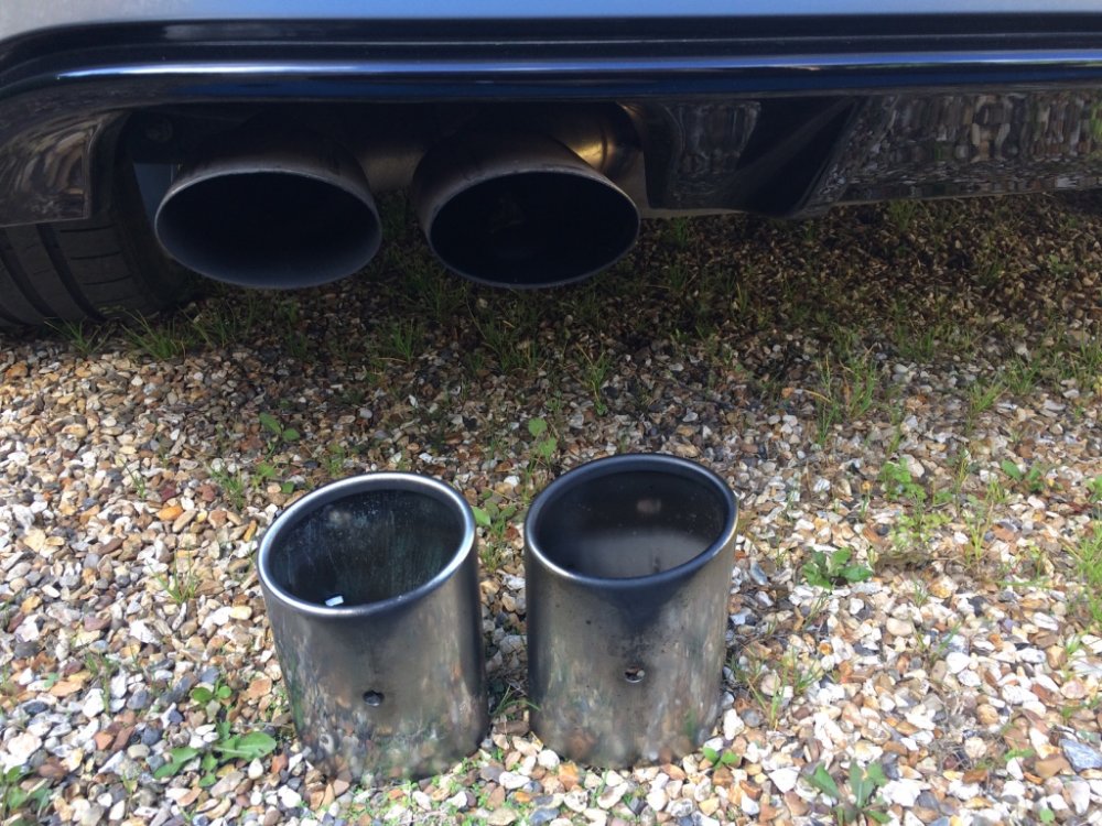 Stock Exhaust tip removal - VW Golf R MK7 Chat - VWROC - VW R Owners Club