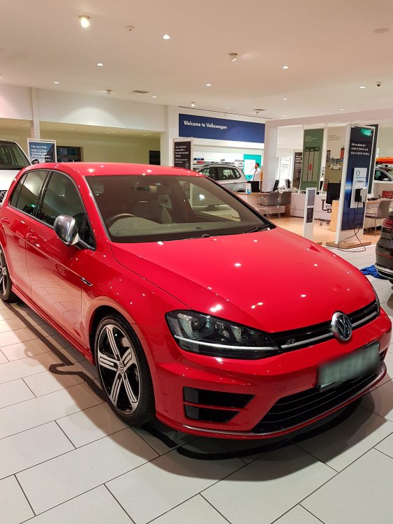 Red mk7R - 7R Members Rides - VWROC - VW R Owners Club