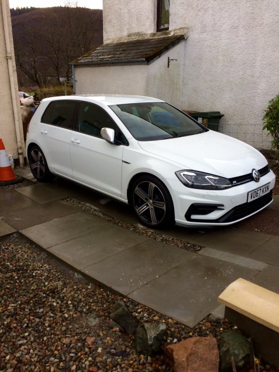 White 7.5 - 7R Members Rides - VWROC - VW R Owners Club