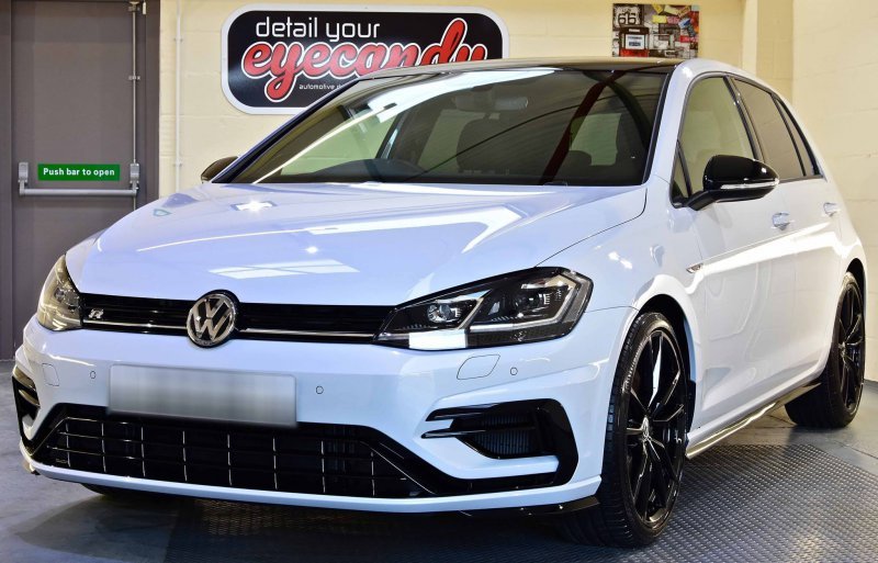 new car collected - 7R Members Rides - VWROC - VW R Owners Club