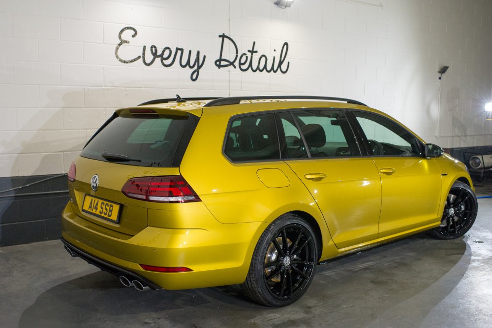 Golf R Estate MK7.5 - Turmeric Yellow - 7R Members Rides - VWROC - VW R ...