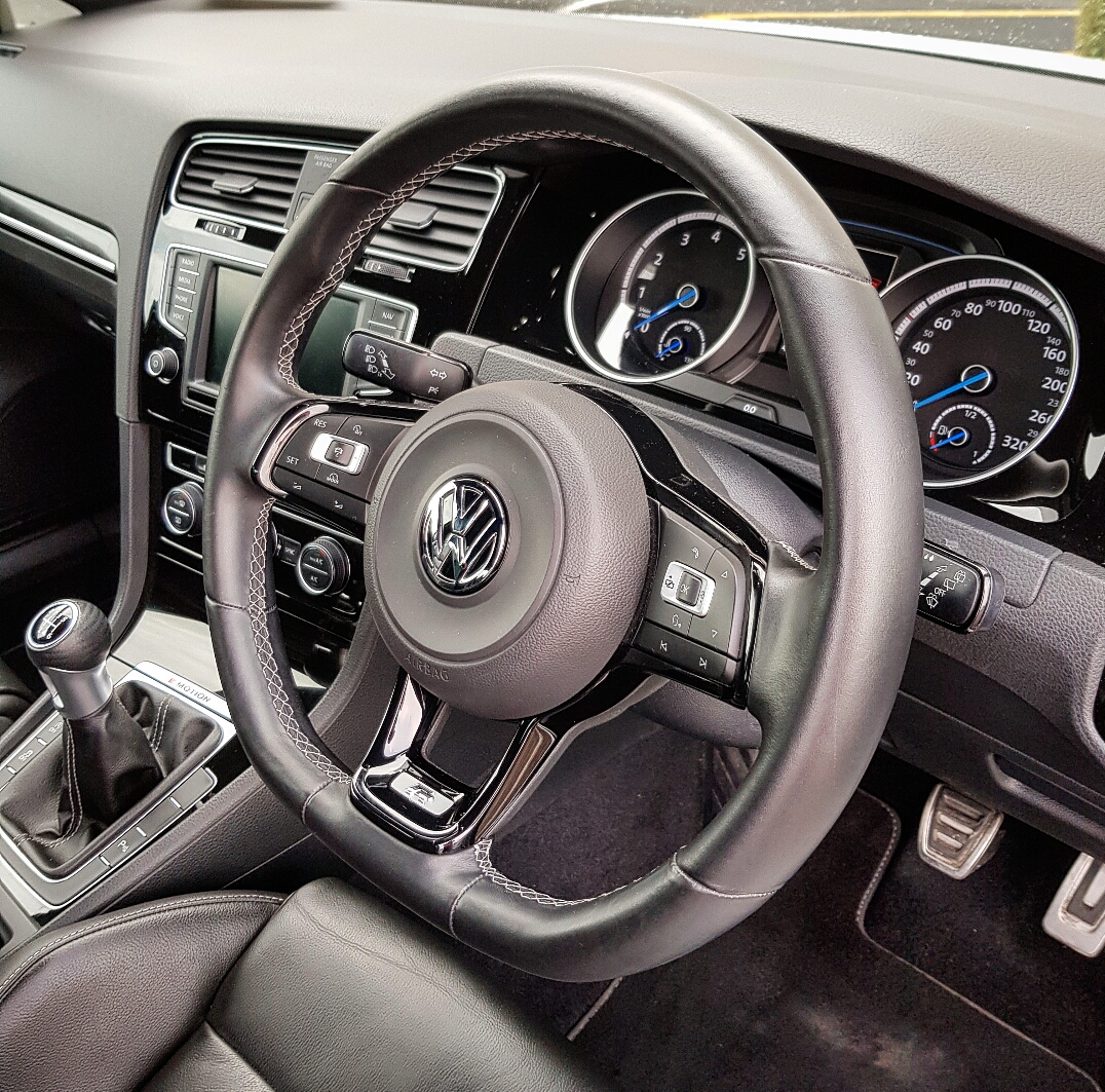 Donal's Pure White Mk7 Golf R - 7R Members Rides - VWROC - VW R Owners Club