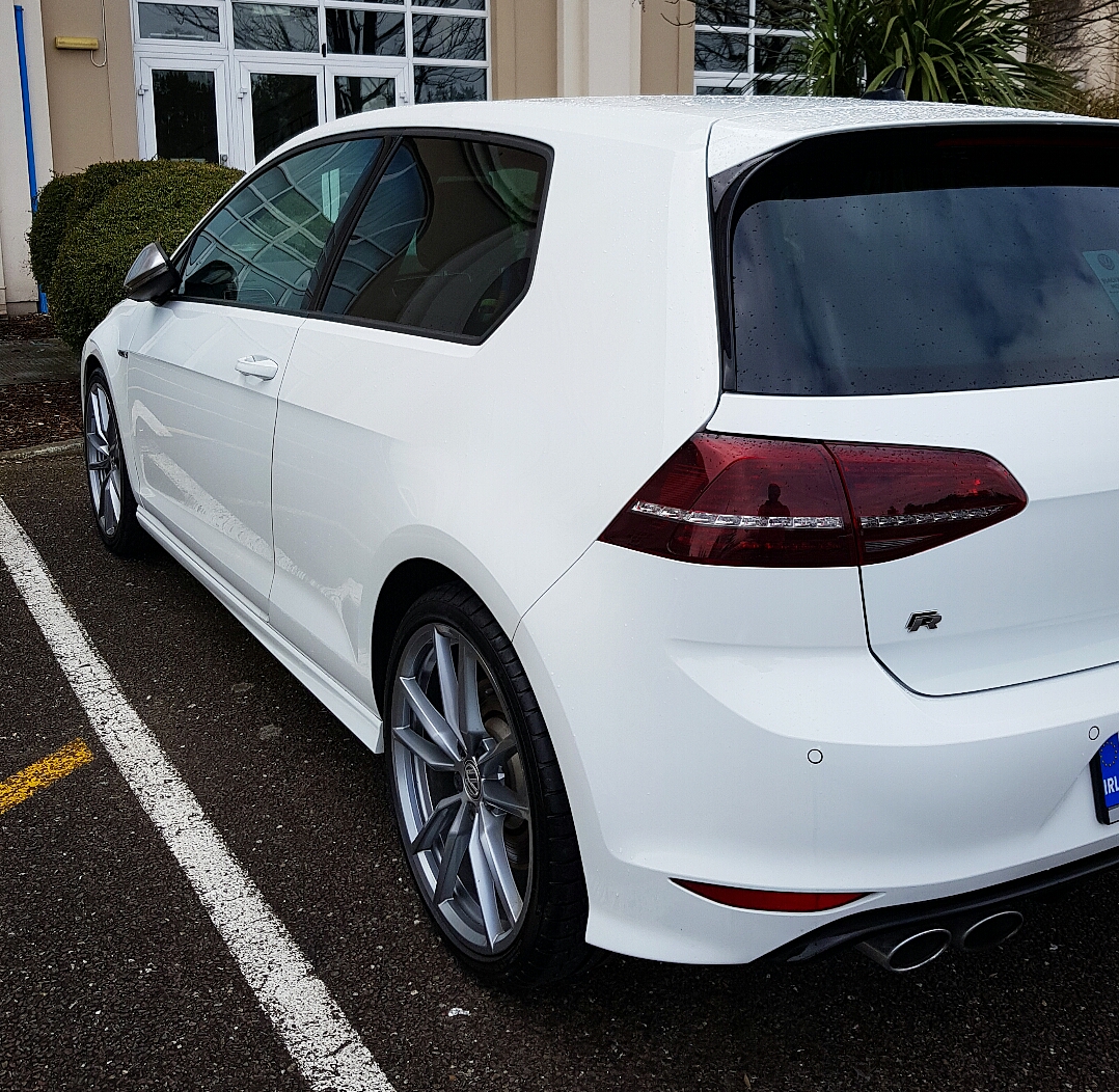 Donal's Pure White Mk7 Golf R - 7R Members Rides - VWROC - VW R Owners Club