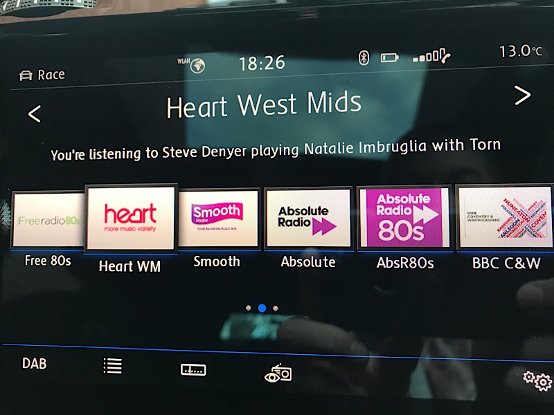 DAB Radio Logos - VW Golf R MK7 Chat - VWROC - VW R Owners Club