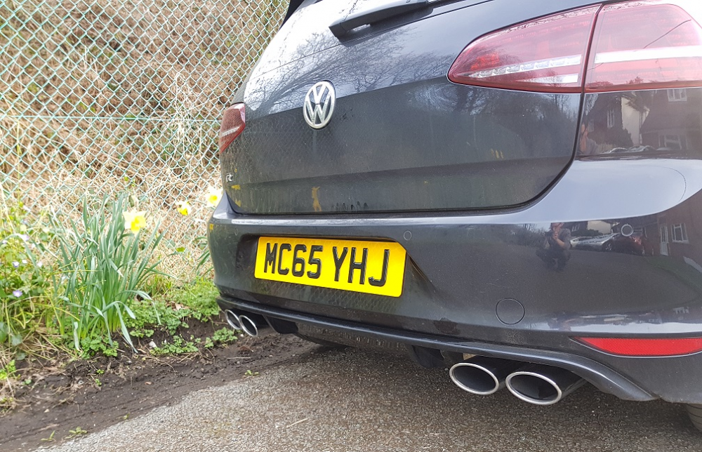 Number Plate Options - Page 2 - Modifying your Golf R MK7 - VWROC - VW ...