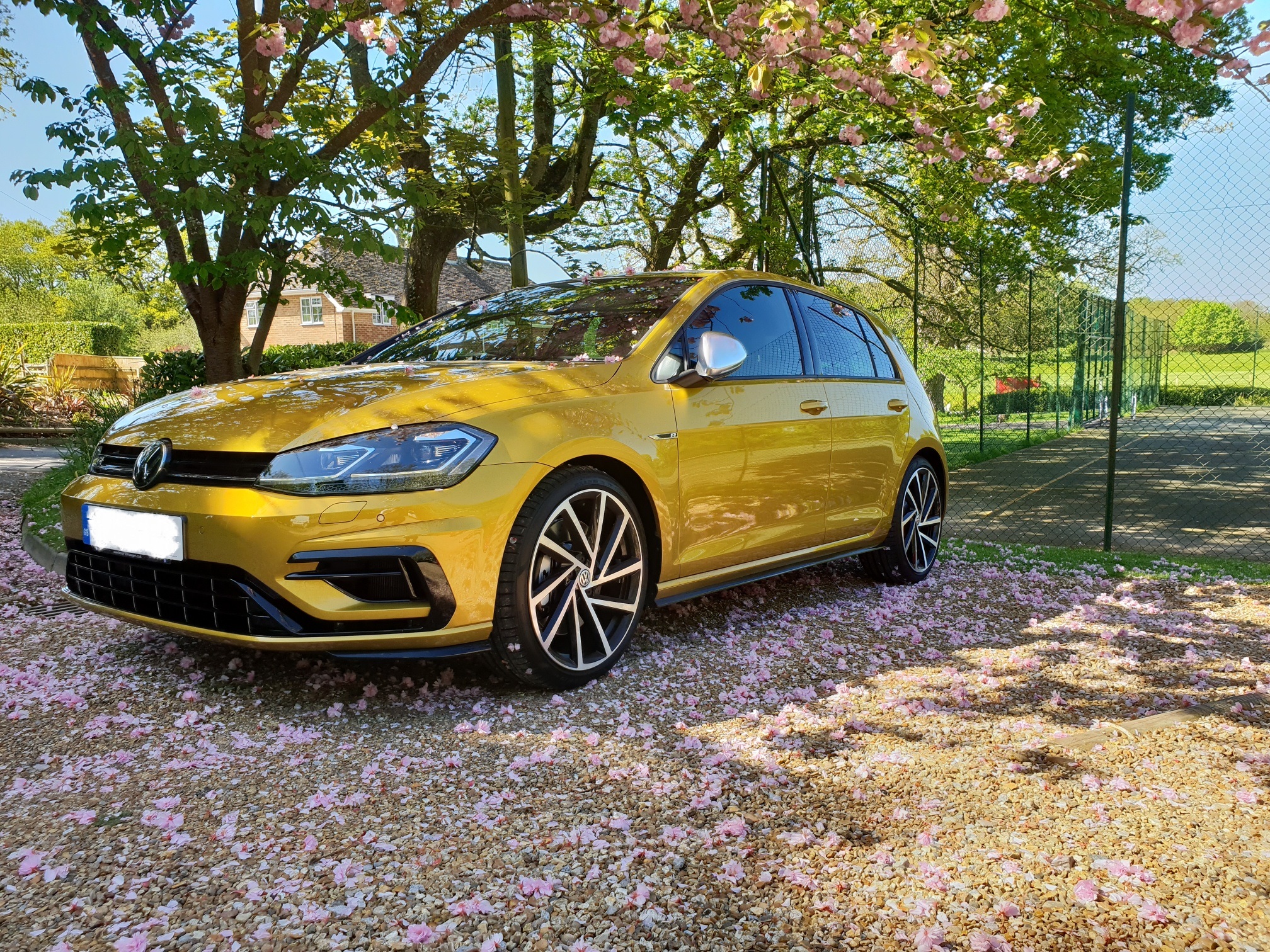 Tumeric Yellow R - 7R Members Rides - VWROC - VW R Owners Club