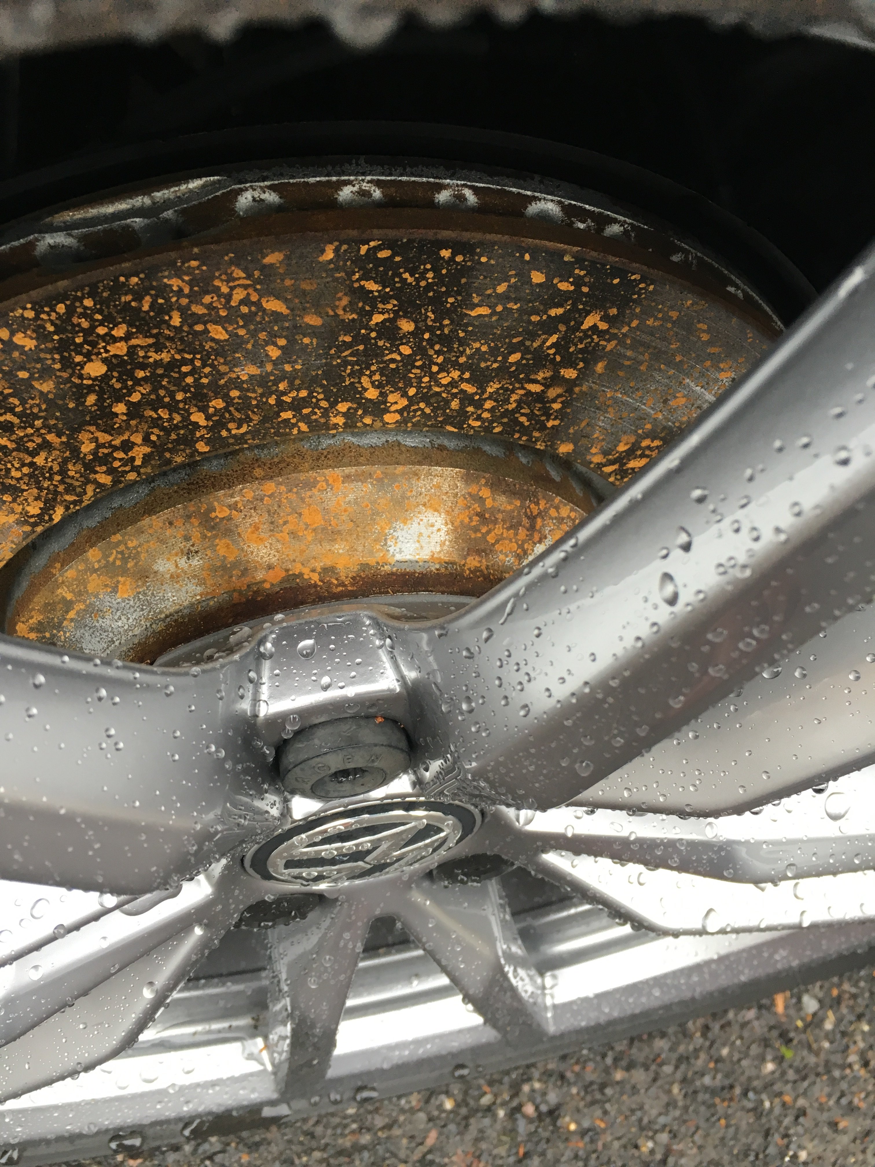 Rusty rear hubs, dealer attitude.. - VW Golf R MK7 Chat - VWROC - VW R ...