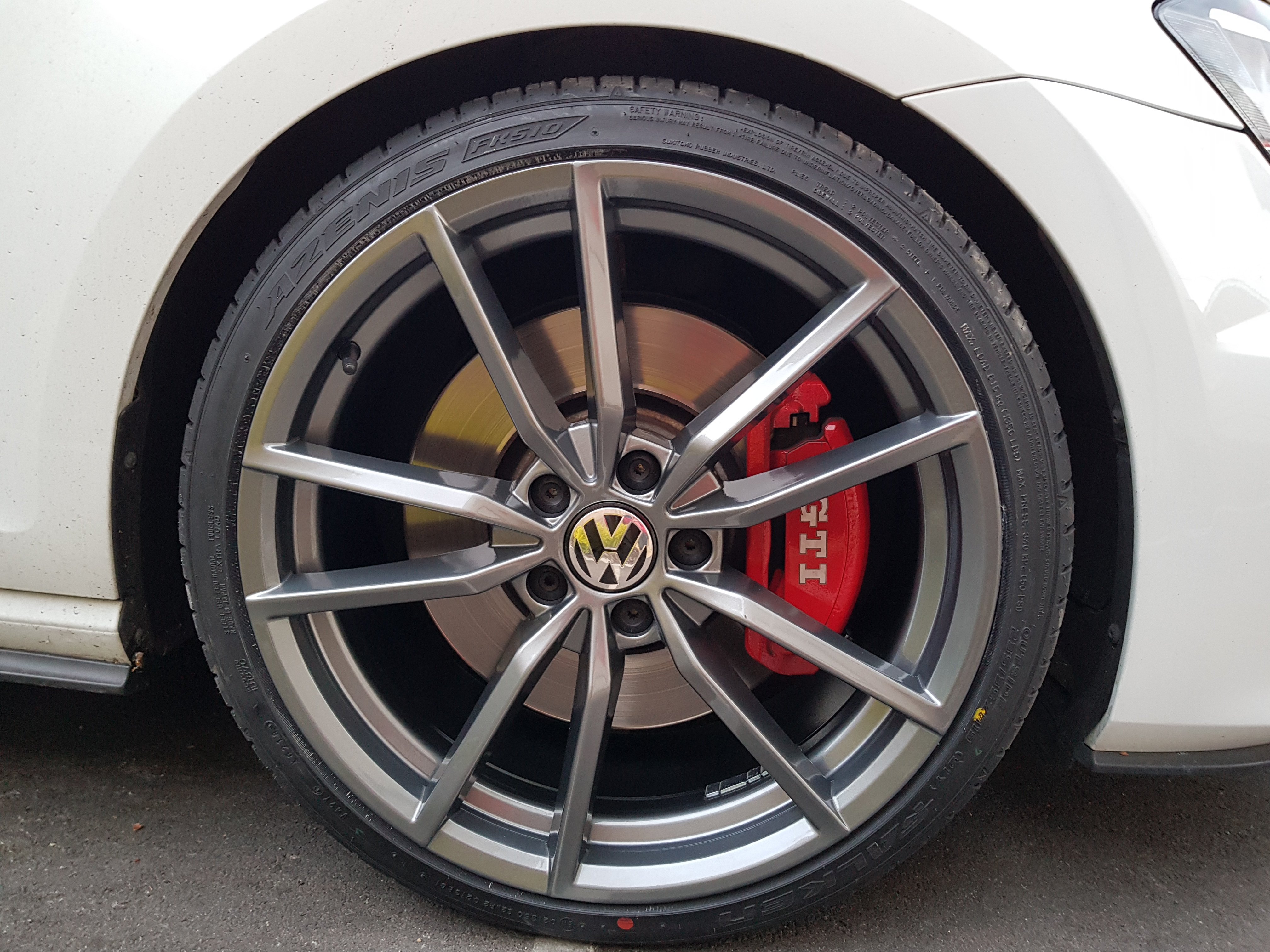 Gun Metal Grey Pretoria Reps VS RS5 Alloys - Modifying your Golf R MK7 ...