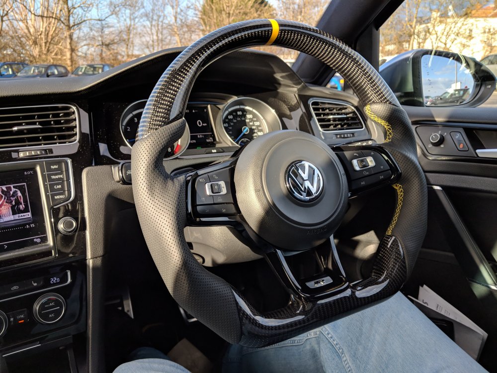 Golf R Mk 7 Steering Wheel - Modifying your Golf R MK7 - VWROC - VW R ...