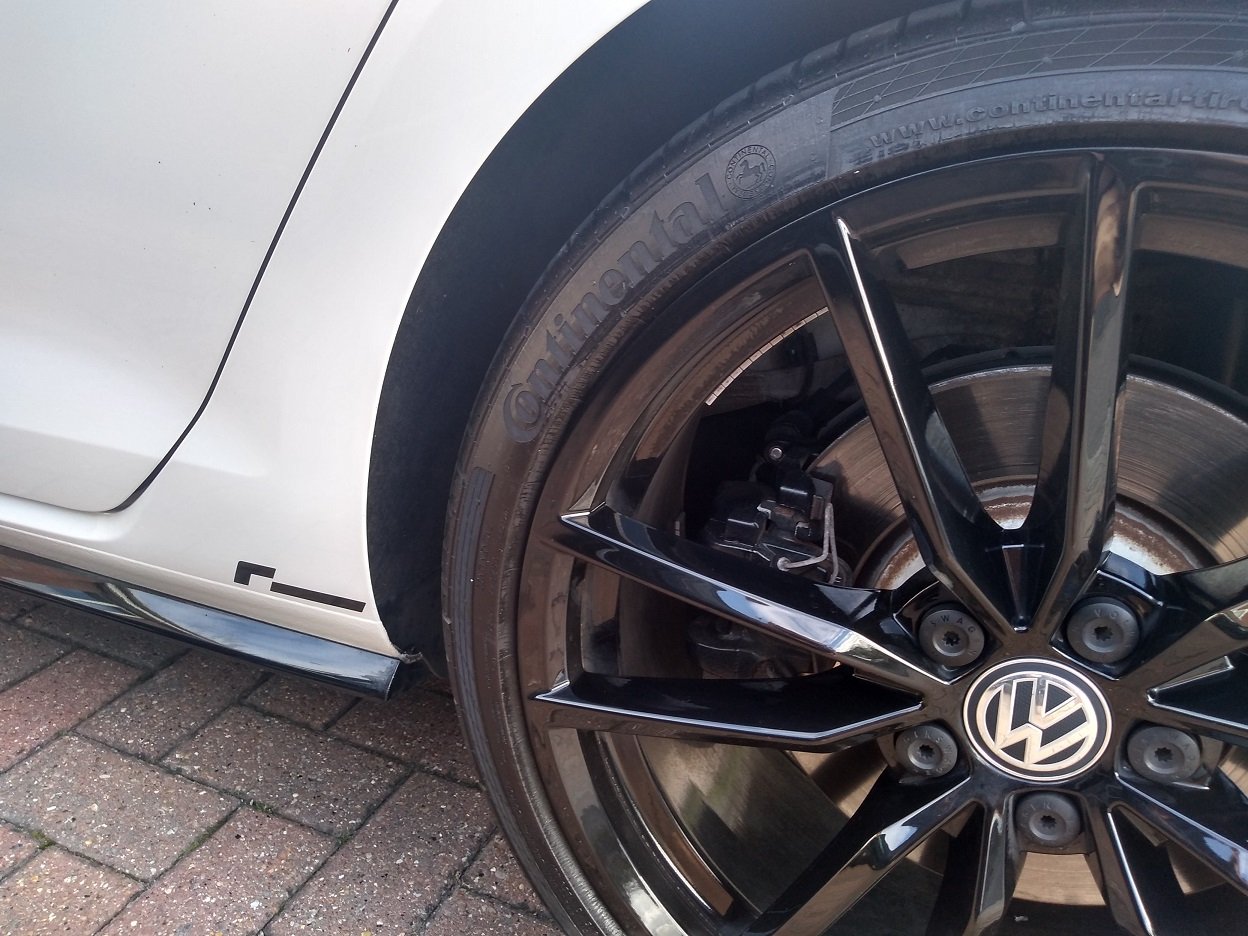 Clubsport style door stickers - Modifying your Golf R MK7 - VWROC - VW ...