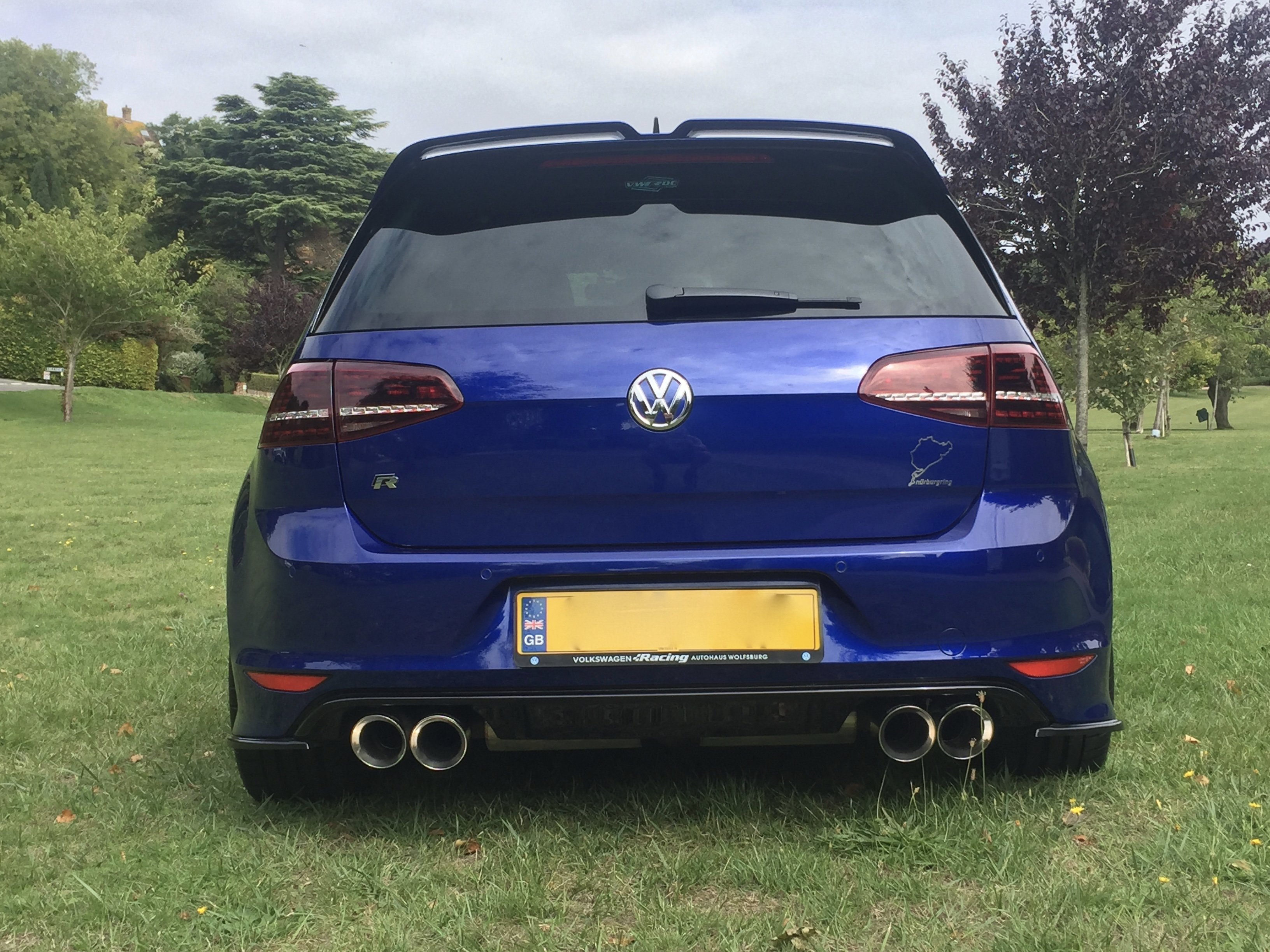Powder coating exhaust tips - Modifying your Golf R MK7 - VWROC - VW R ...
