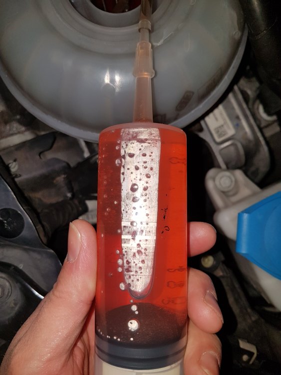 Coolant colour confusion. - VW Golf R MK7 Chat - VWROC - VW R Owners Club