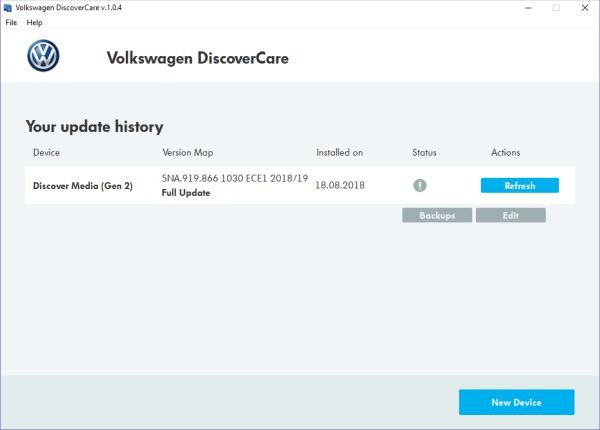 Discover Pro Map Update Help - VW Golf R MK7 Chat - VWROC - VW R Owners ...