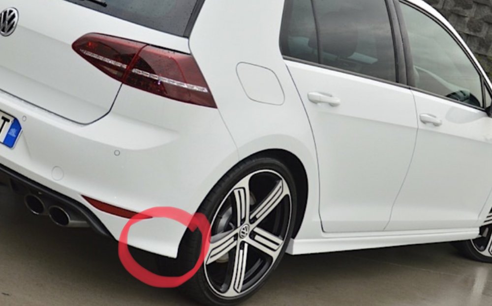 Rear Bumper Swap mk7.5 to mk7 - Modifying your Golf R MK7 - VWROC - VW ...