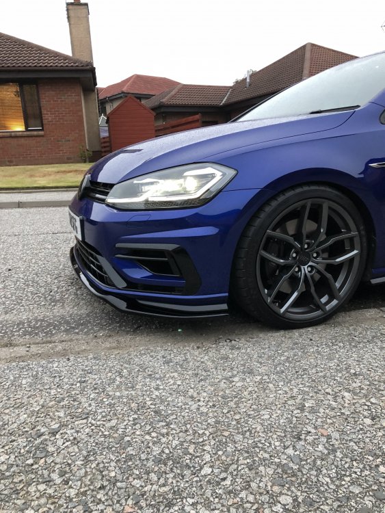 Lapiz Blue R, but what colour wheels - Modifying your Golf R MK7 ...