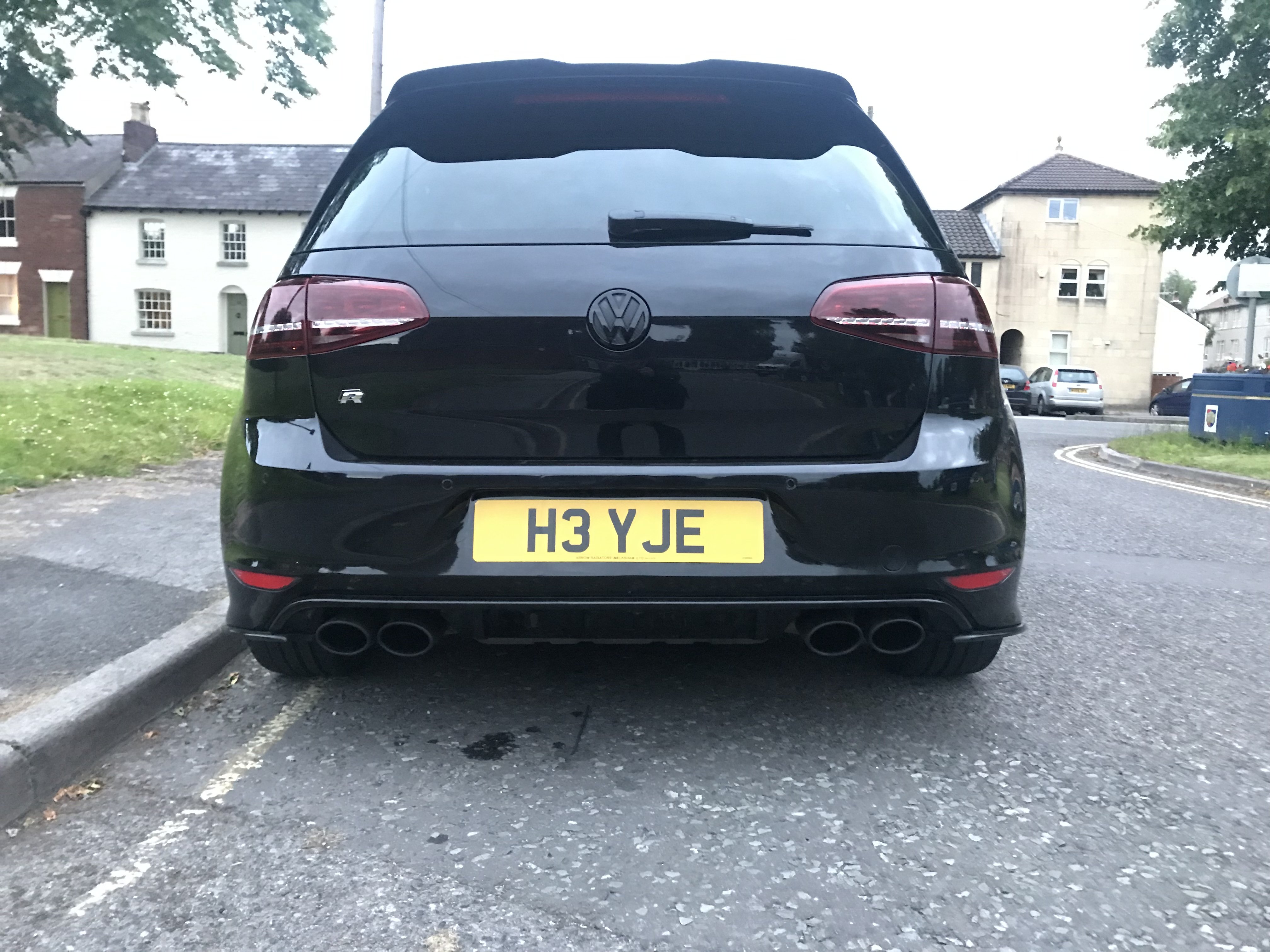 Black exhaust tips? - Modifying your Golf R MK7 - VWROC - VW R Owners Club