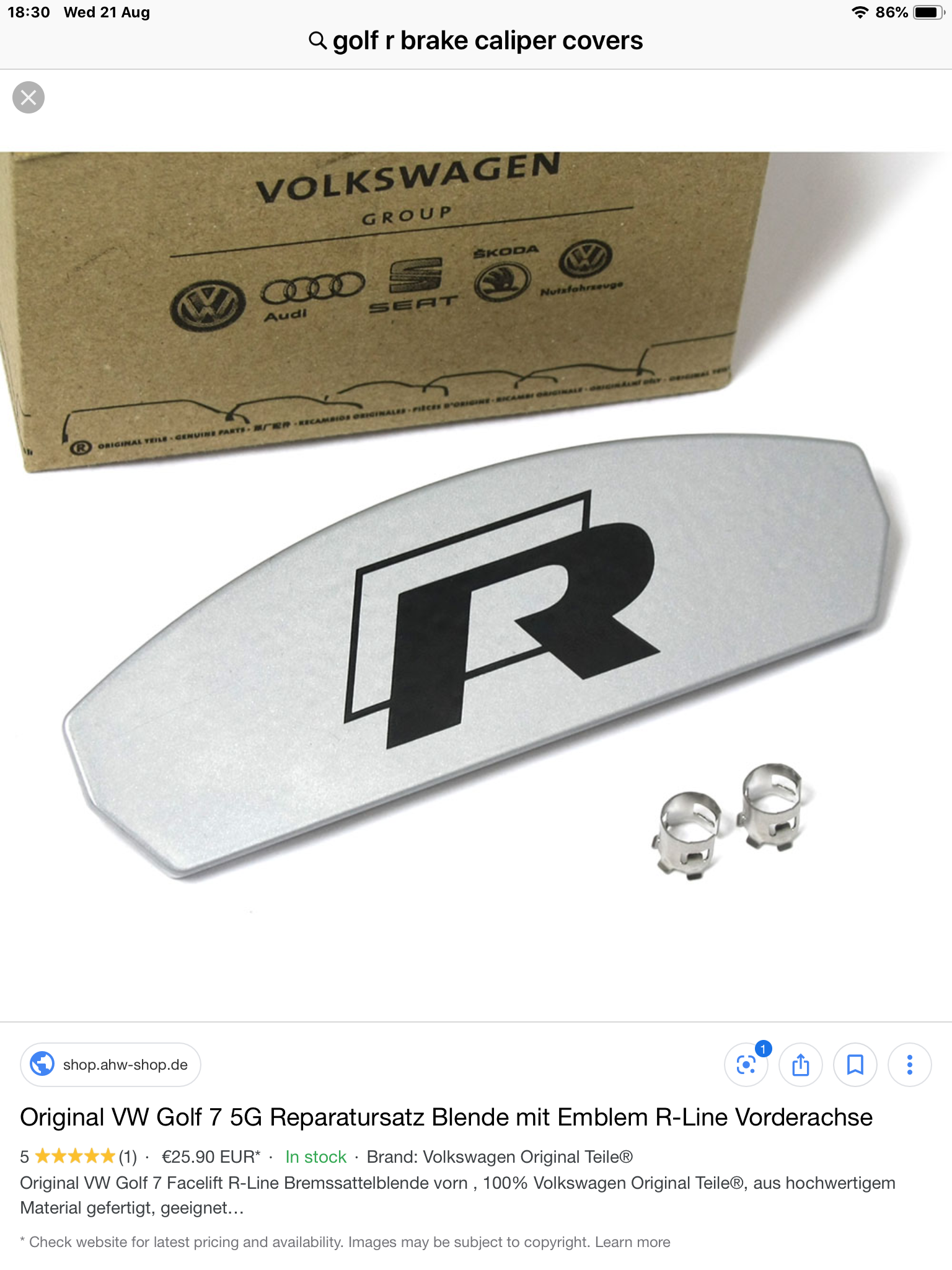 Calliper Painting? Anyone done it? Pics? Etc.... - Modifying your Golf ...