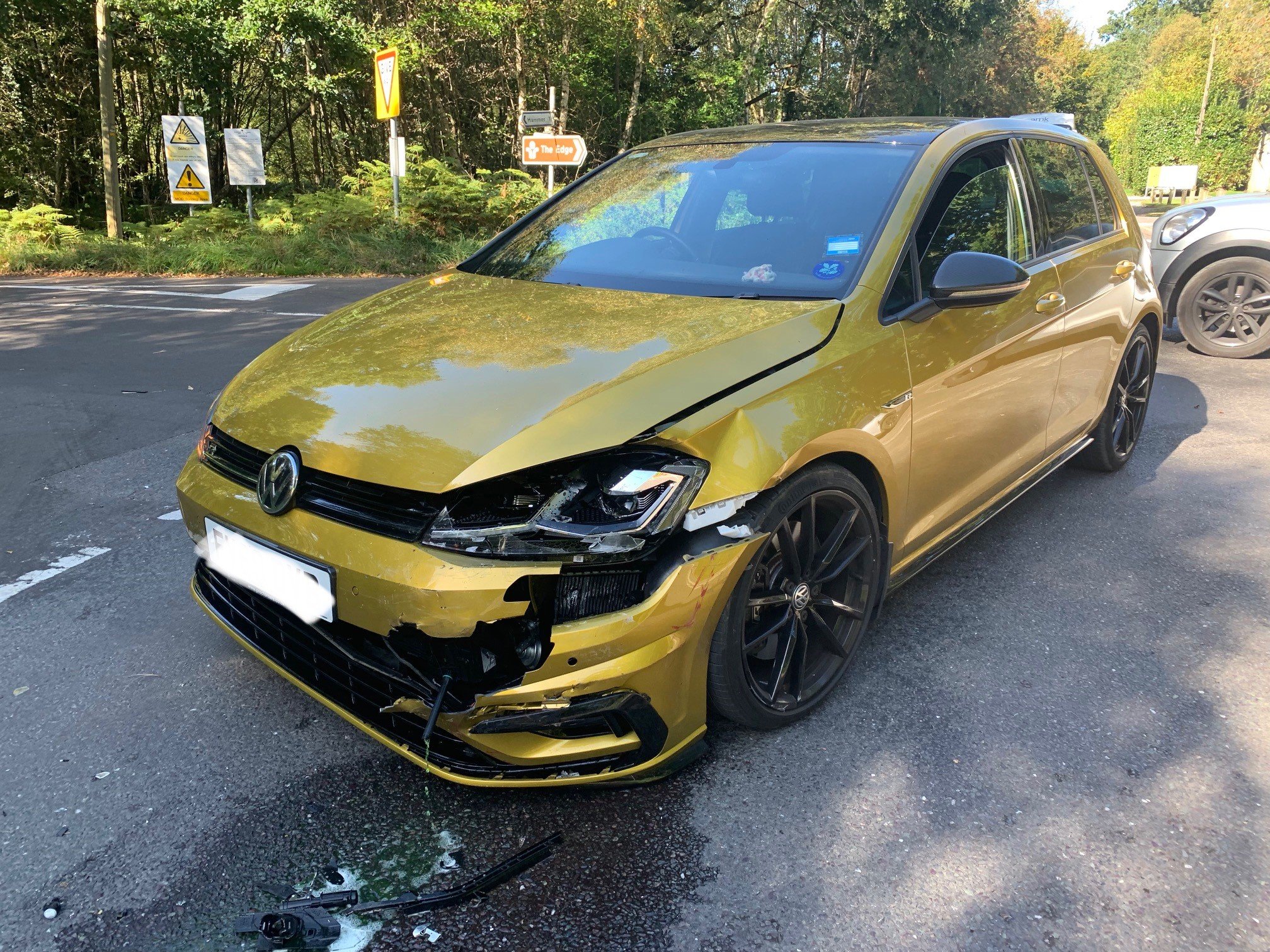 Tumeric Yellow R - 7R Members Rides - VWROC - VW R Owners Club