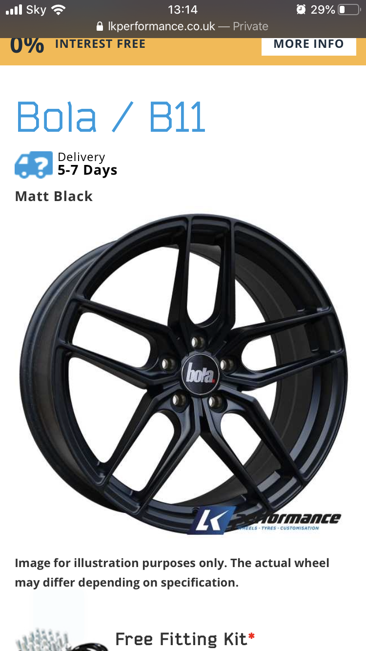 After market black multi spoke alloys 19” - Modifying your Golf R MK7 ...