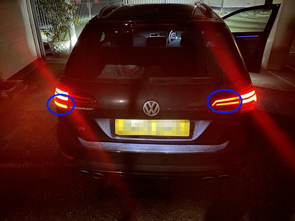 Coding issue with rear lights - OBDEleven - VWROC - VW R Owners Club