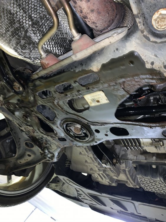 MK7 Golf R Major Oil leak, all down the undercarriage. - VW Golf R MK7 ...