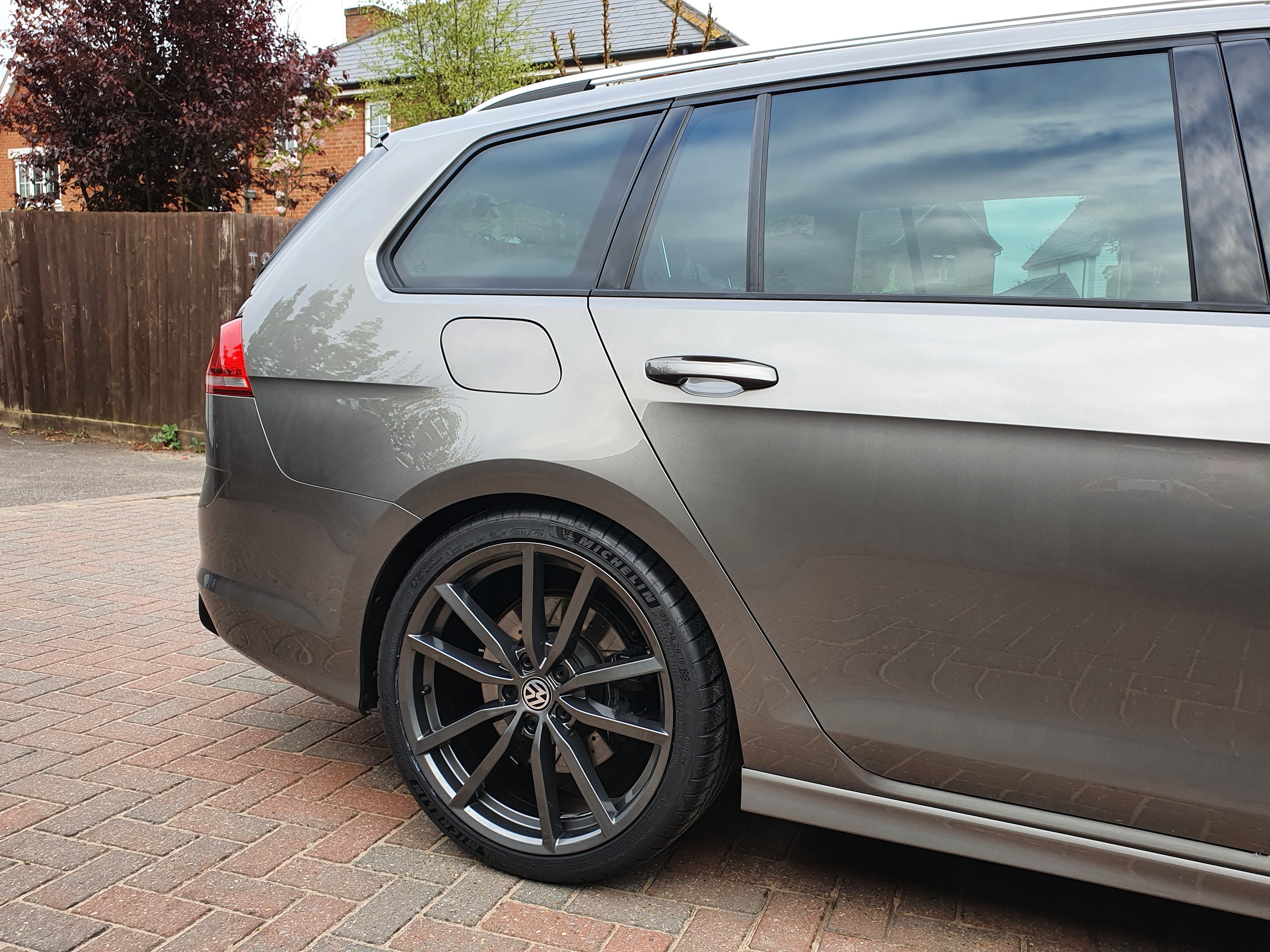Limestone Grey MK 7 R Estate - 7R Members Rides - VWROC - VW R Owners Club