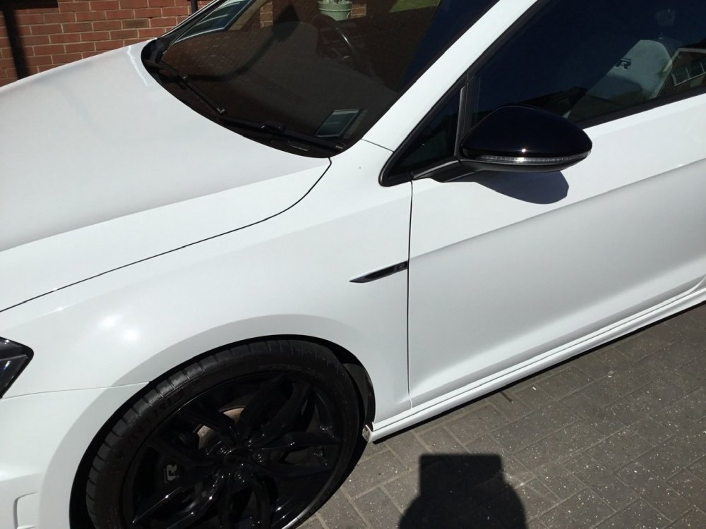 Black mirror caps - Modifying your Golf R MK7 - VWROC - VW R Owners Club