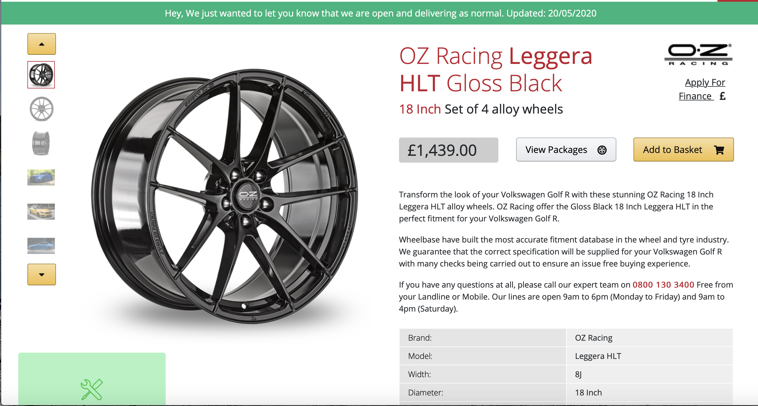 OZ wheels fitment ? - Modifying your Golf R MK7 - VWROC - VW R Owners Club