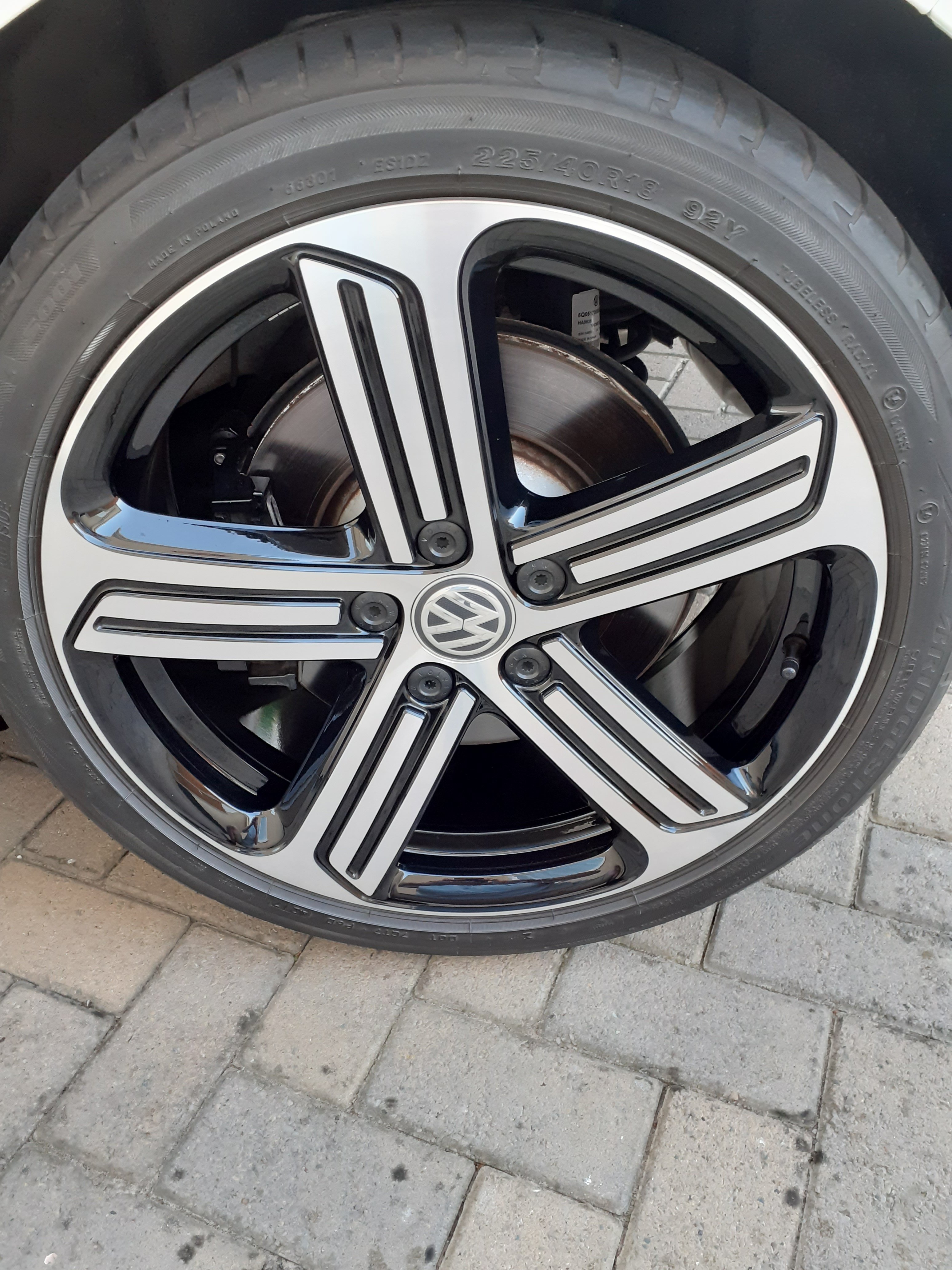 Tyre dressing - R Detailing - VWROC - VW R Owners Club