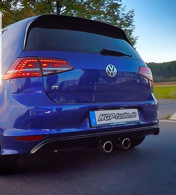 Mk7 R Center Exit Exhaust - HGP Valence?? - Modifying your Golf R MK7 ...
