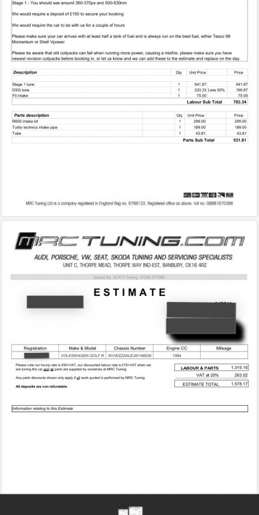 MRC Tuning - Modifying your Golf R MK7 - VWROC - VW R Owners Club