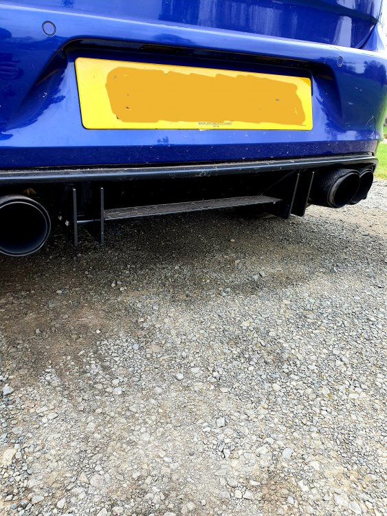 Rear diffuser - Modifying your Golf R MK7 - VWROC - VW R Owners Club