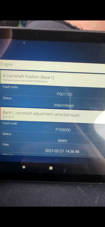 A Camshaft Position (Bank 1) - VW Golf R MK7 Chat - VWROC - VW R Owners ...