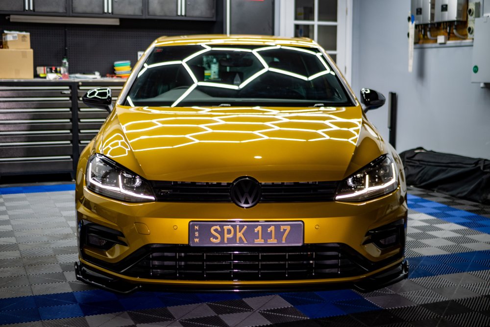 Spkos's Turmeric Yellow Mk 7.5 Golf R Special Edition Build - 7R ...