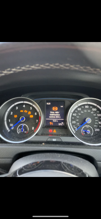 Golf r warning lights - VW Golf R MK7 Chat - VWROC - VW R Owners Club