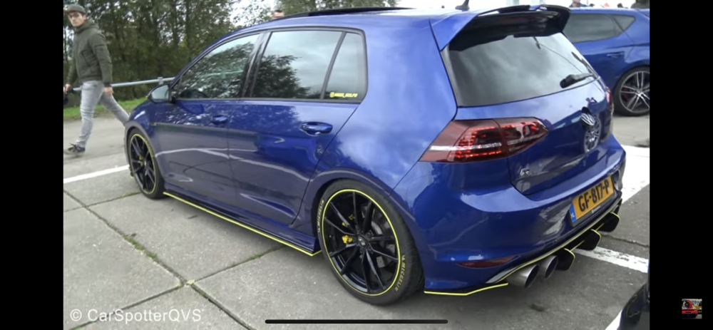 Golf r coloured strips on body kit - Modifying your Golf R MK7 - VWROC ...