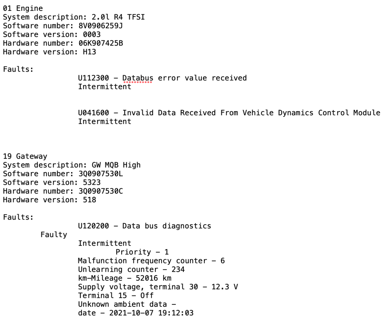 Fault Codes & Car Designation - Page 2 - OBDEleven - VWROC - VW R ...