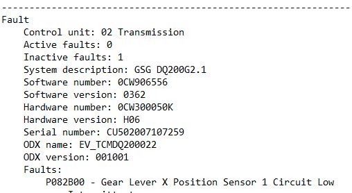 Fault Codes & Car Designation - OBDEleven - VWROC - VW R Owners Club