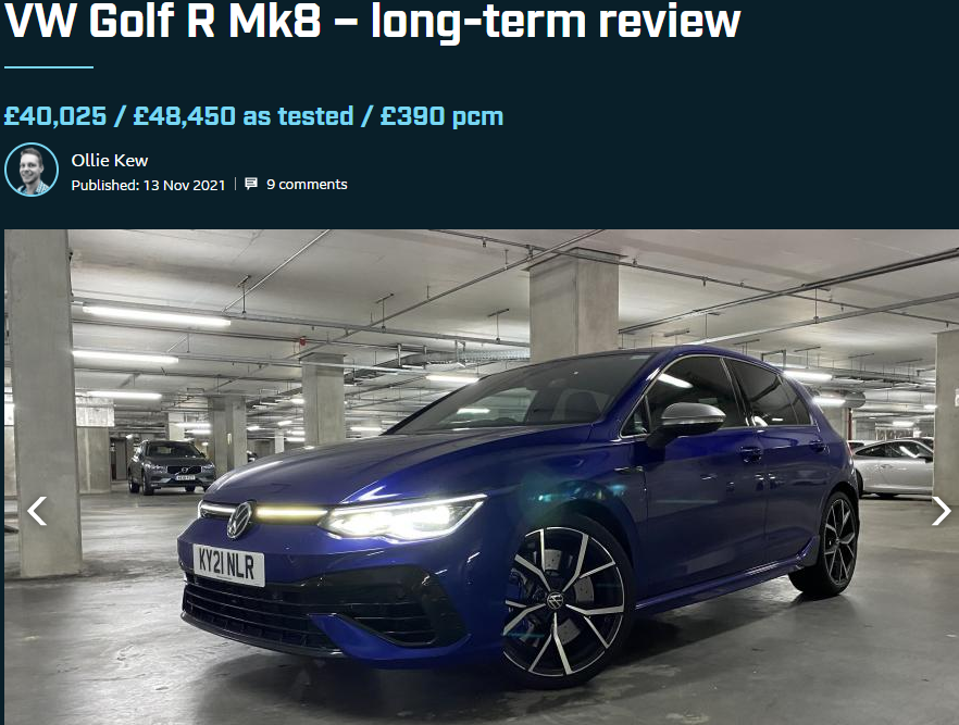 Golf 8R reviews - VW Golf R MK8 Chat - VWROC - VW R Owners Club