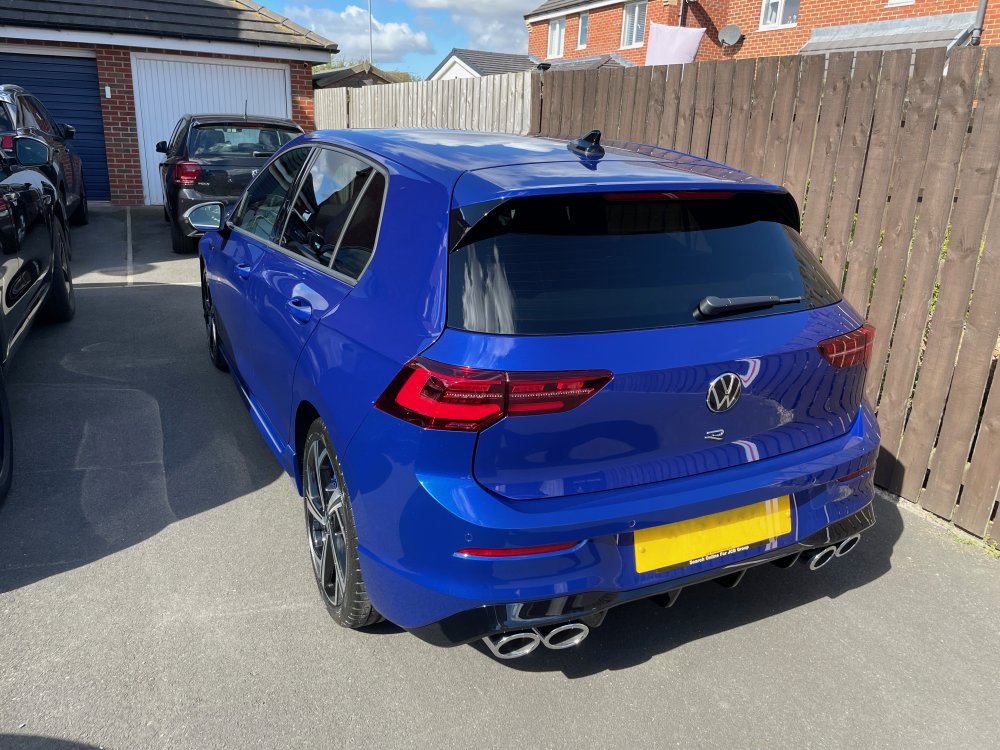 Dan's Lapiz Blue R - 8R Members Rides - VWROC - VW R Owners Club