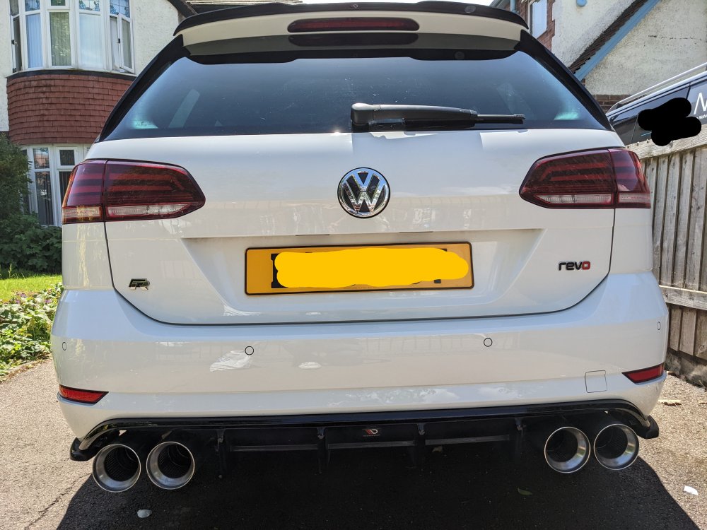 R Wagon Exhaust Tips - Modifying your Golf R MK7 - VWROC - VW R Owners Club