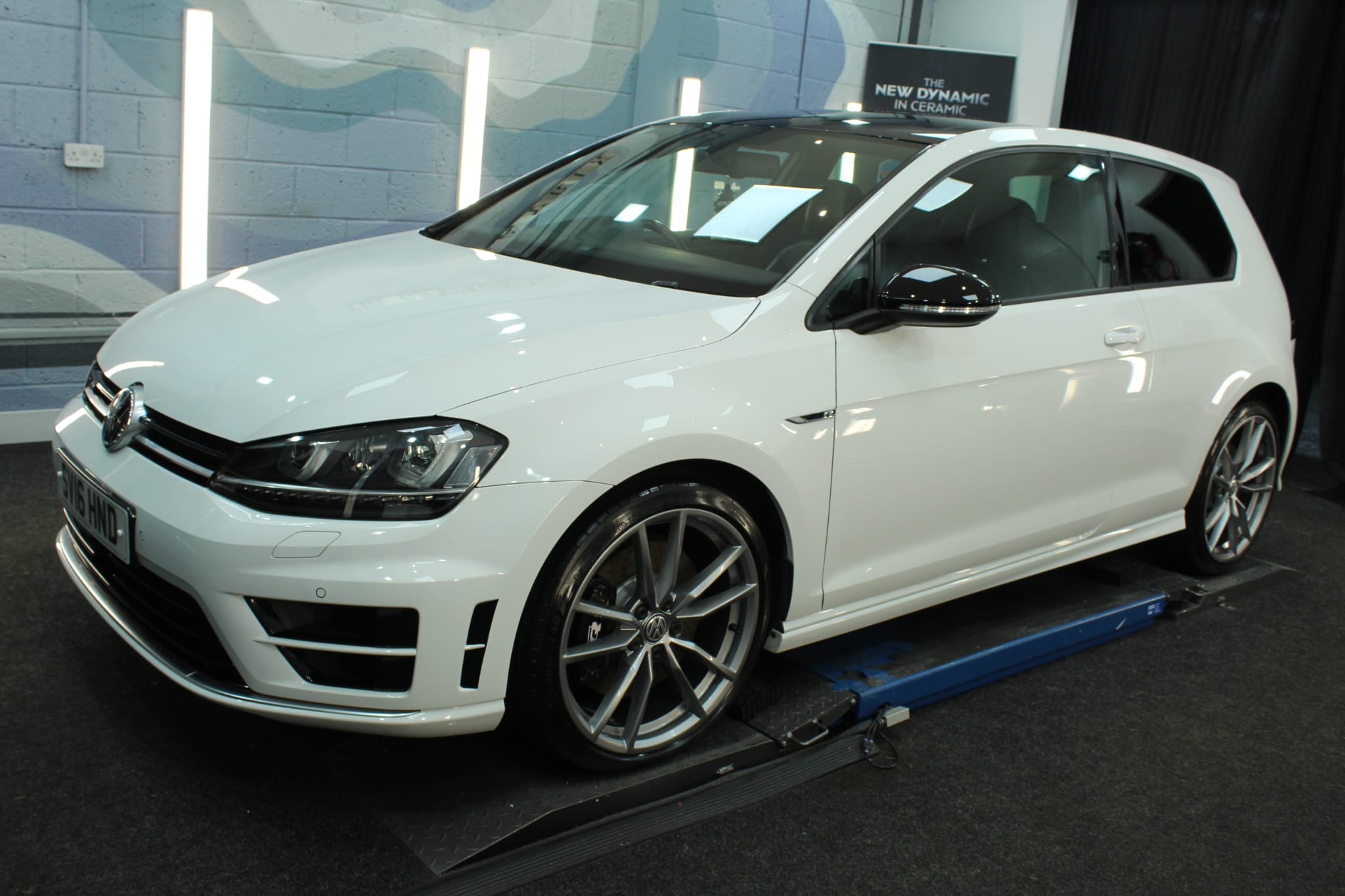 Car back after a stage 1 polish and ceramic coating - R Detailing - VWROC - VW R Owners Club