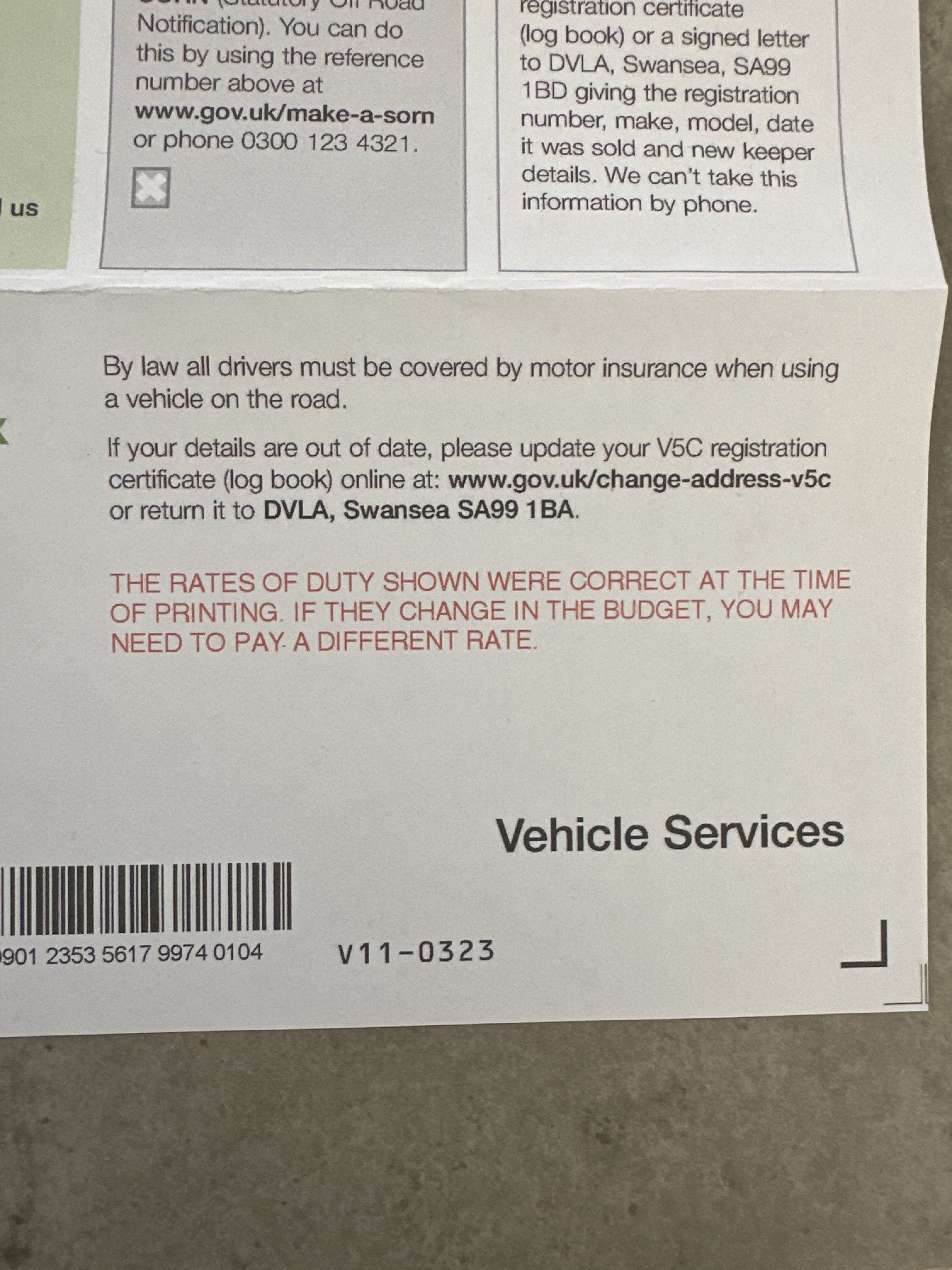 Vehicle Tax renewal shocker - Page 6 - VW Golf R MK8 Chat - VWROC - VW ...