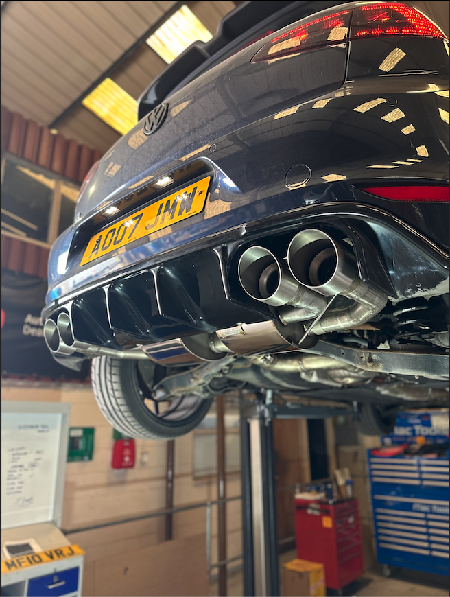 NEW BCS DDE Valveless Cat-back System GOLF R MK7 - Modifying your Golf ...