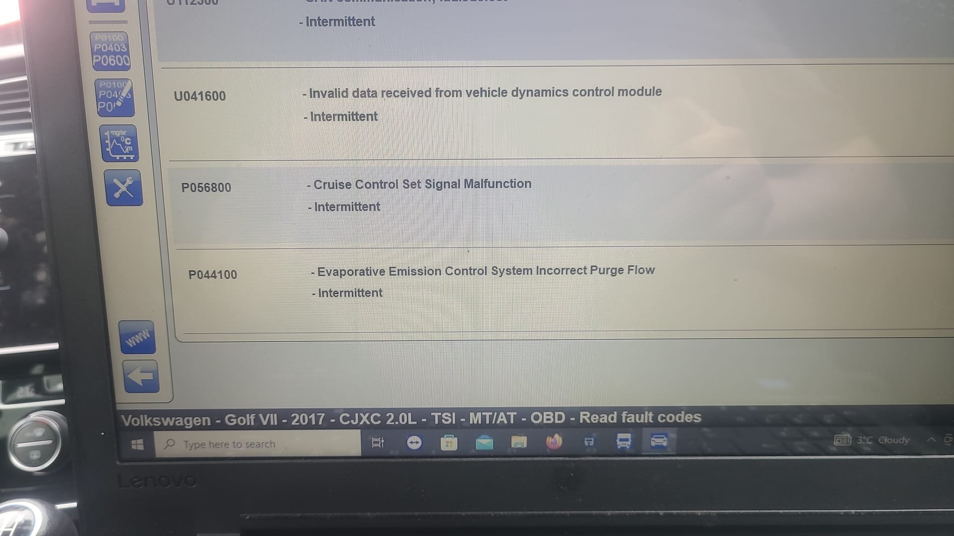 Error warnings need help please - VW Golf R MK7 Chat - VWROC - VW R ...