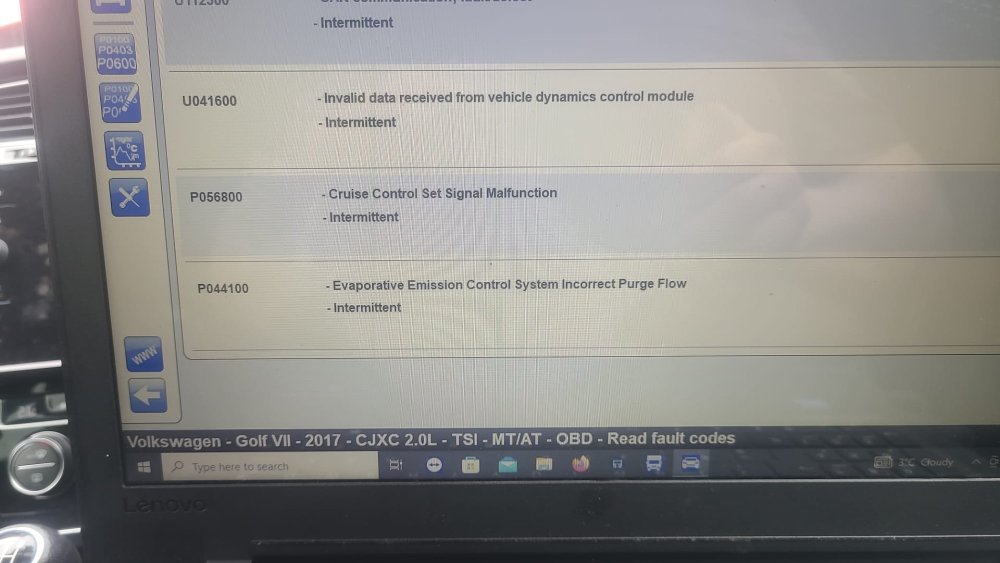 Error warnings need help please - VW Golf R MK7 Chat - VWROC - VW R ...