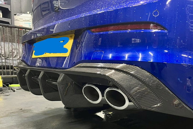 New rear diffuser fitted - Modifying your Golf R MK8 - VWROC - VW R ...